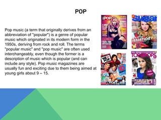 Music magazine genres | PPTX