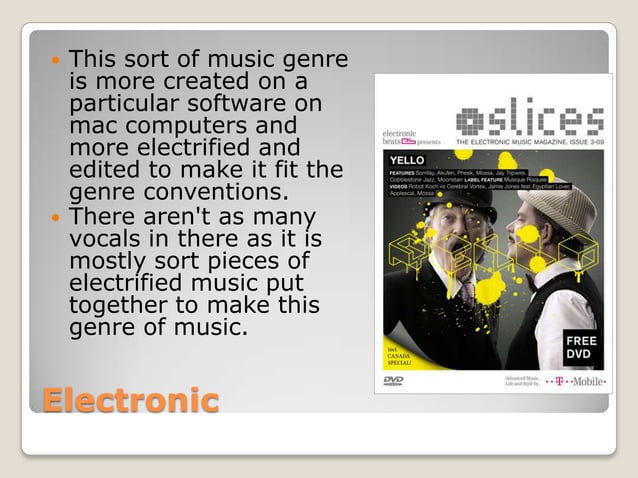 Music magazine genres | PPT