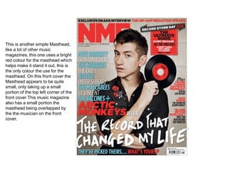 Music magazine masthead analysis.pptx (1) | PPT