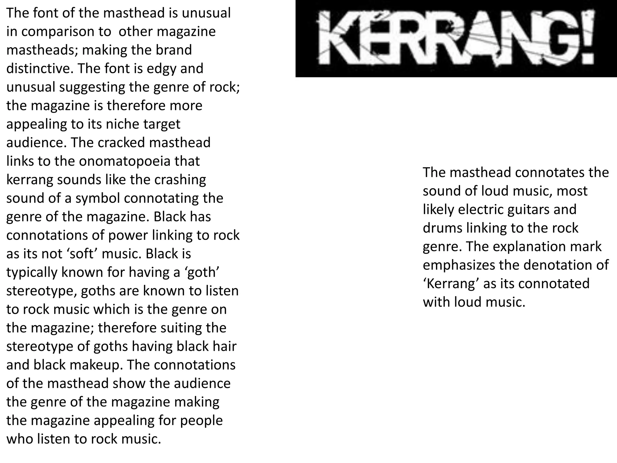 Music magazine names & mastheads | PPTX