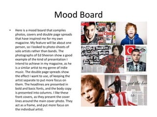 Music magazine pre production planning | PPTX | Adult Contemporary ...