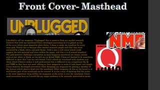 My Music magazine project | PPT
