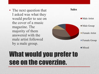 Music magazine questionnaire | PPTX | Adult Contemporary Music | Music