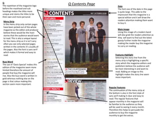 Music Magazine Research | PPTX