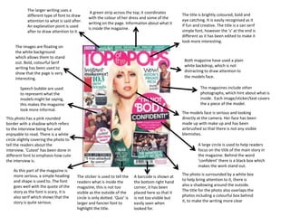 Music magazine research | PPT