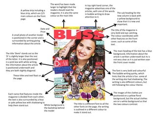 Music magazine research | PPT