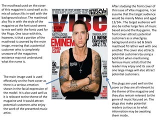 Music magazine reviews | PPTX