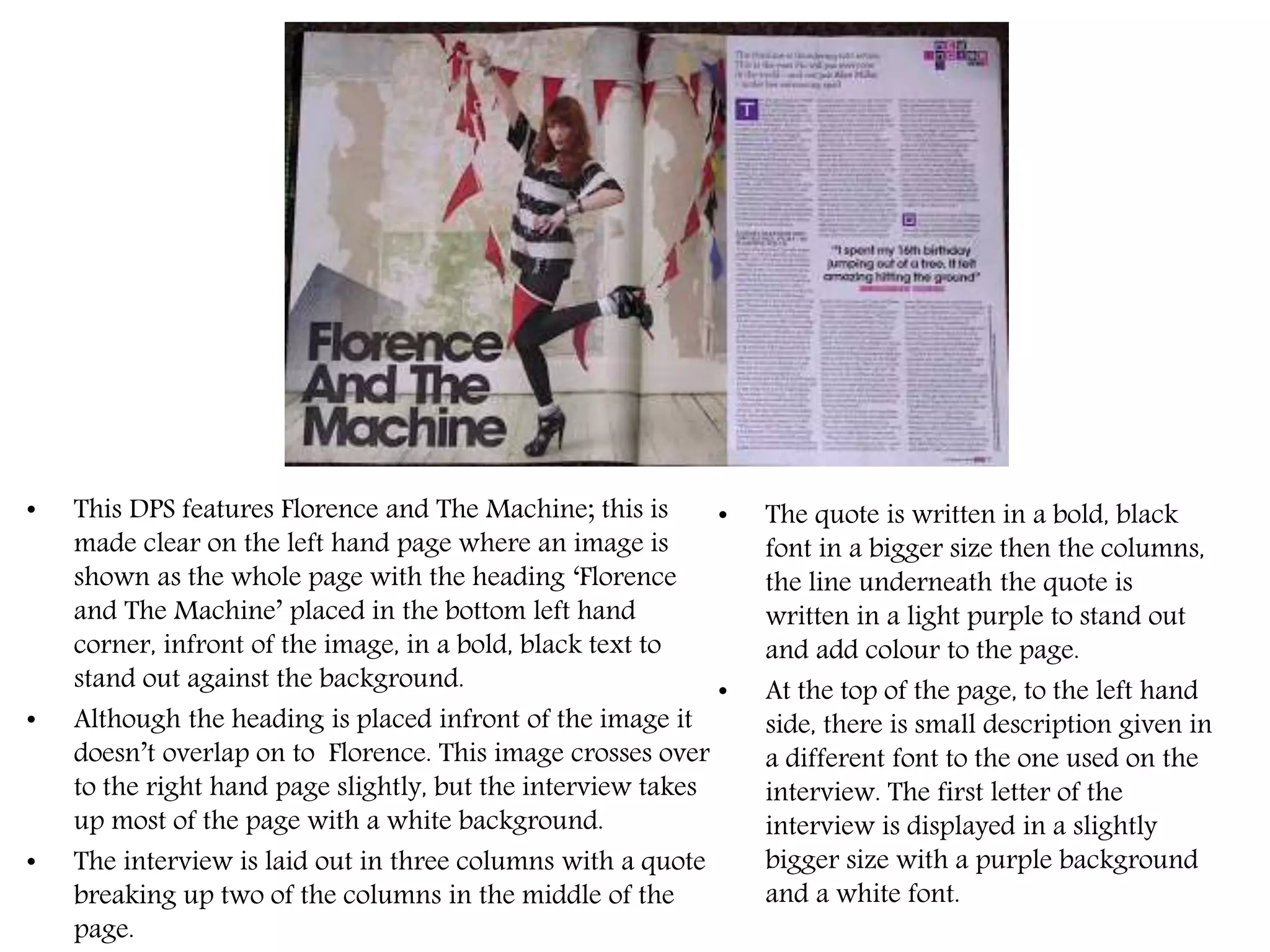 Music magazines - double page spreads | PPTX