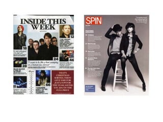 Music magazine signs and signifiers analysis | PPT