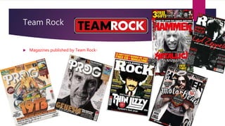 Music magazines | PPTX