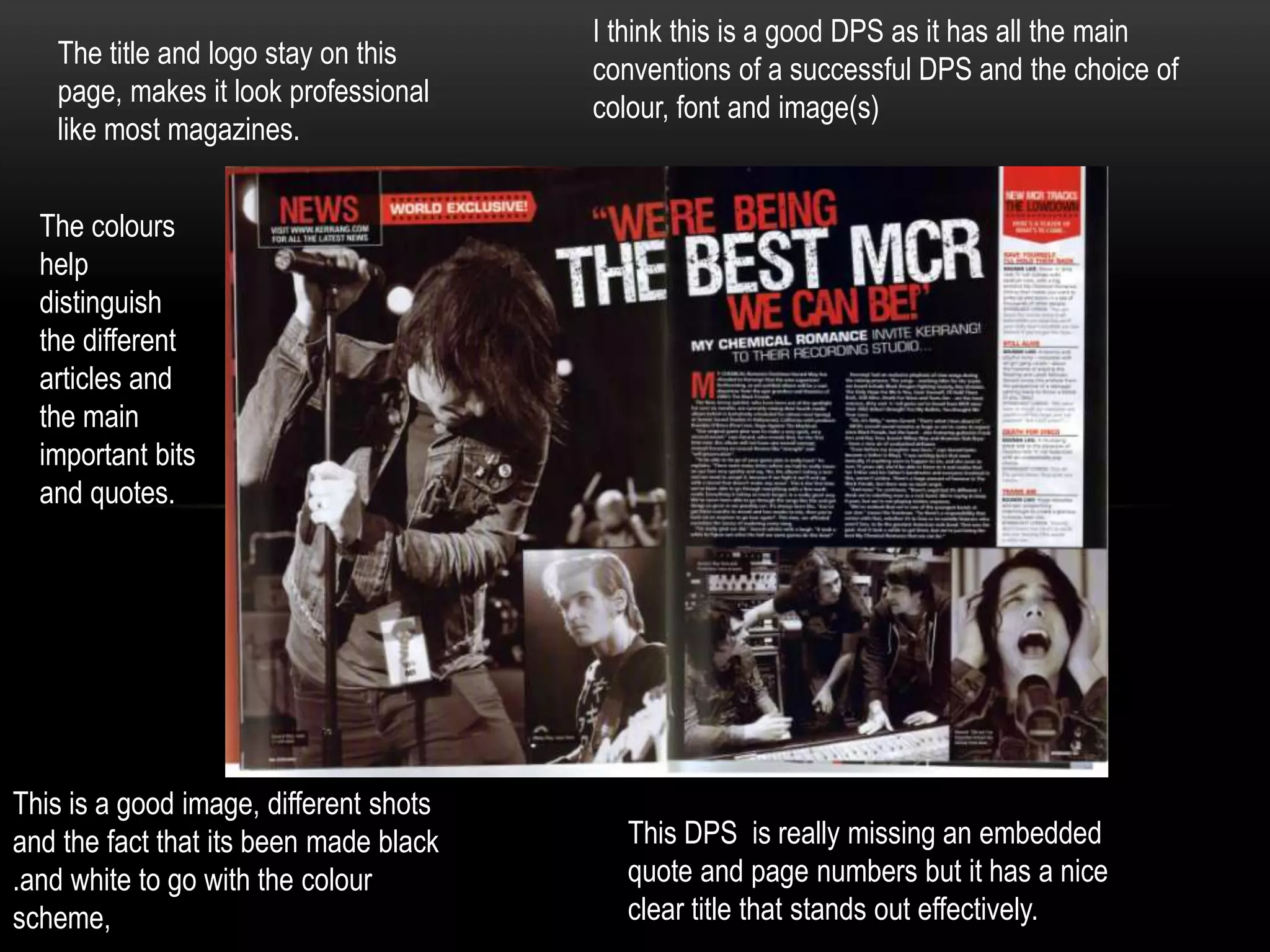 Music magazine that inspire you dps | PPTX
