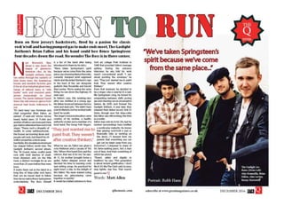 Music magazine the double page spread example | PPTX