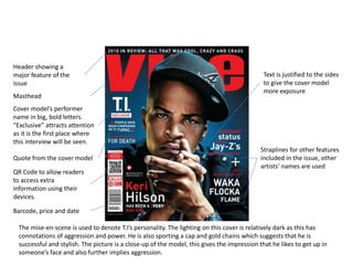 Music mag cover analysis | PPTX