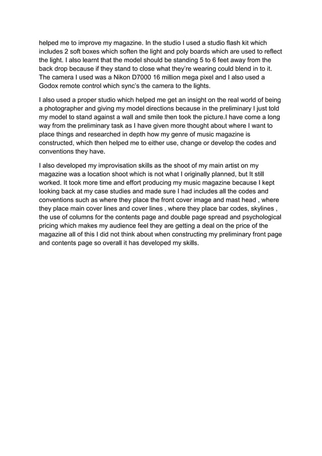 Music mag evaluation script | PDF