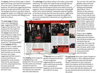 Music Magazine Analysis | PPT