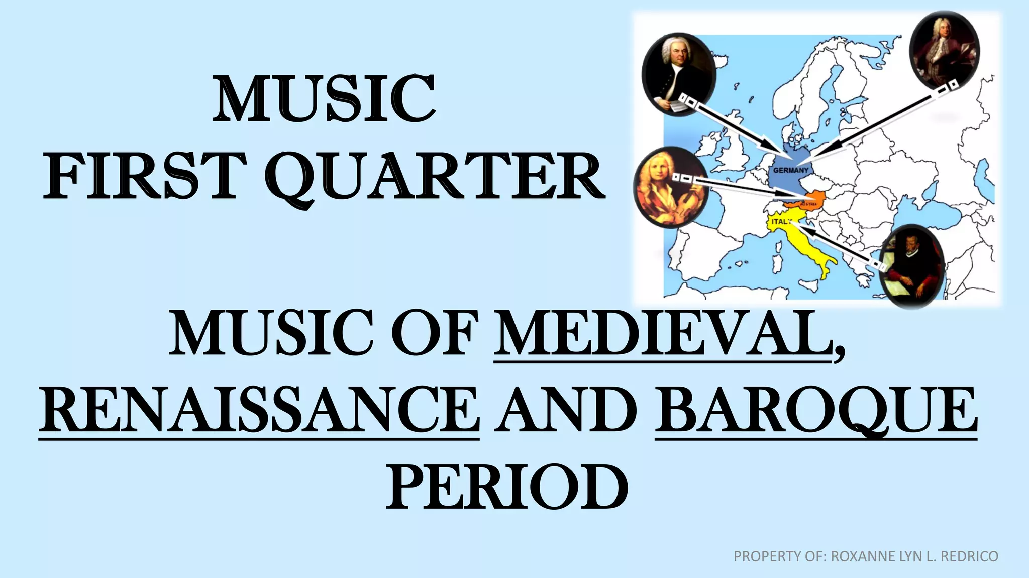 GRADE 9 MEDIEVAL MUSIC - PDF | PDF