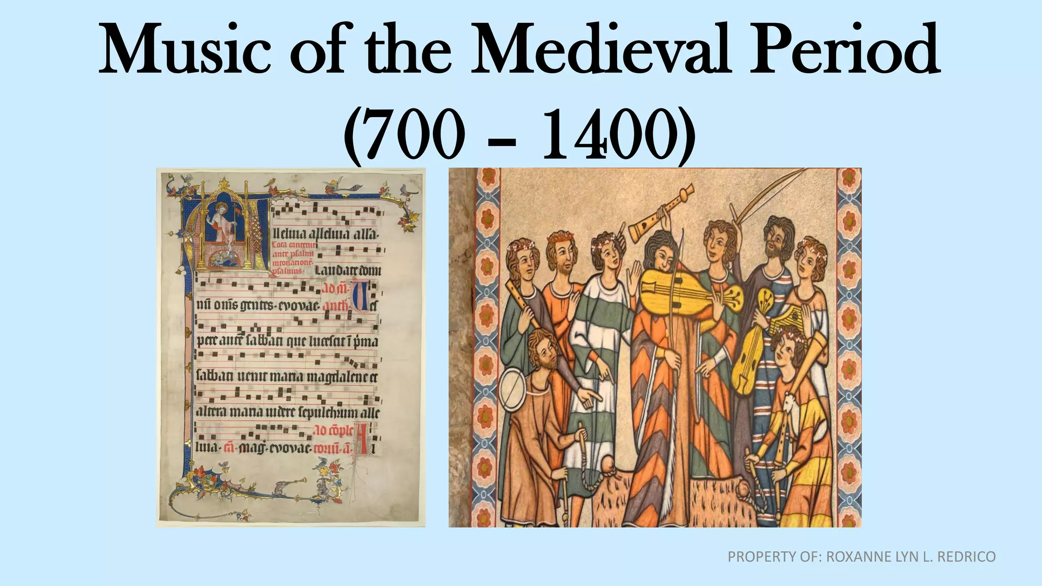 GRADE 9 MEDIEVAL MUSIC - PDF | PDF