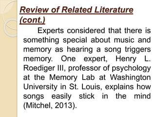 MUSIC MNEMONICS - Glee El Blanco.pptx | Classical Music | Music