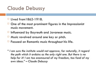 Music in the 20th Century | PPT