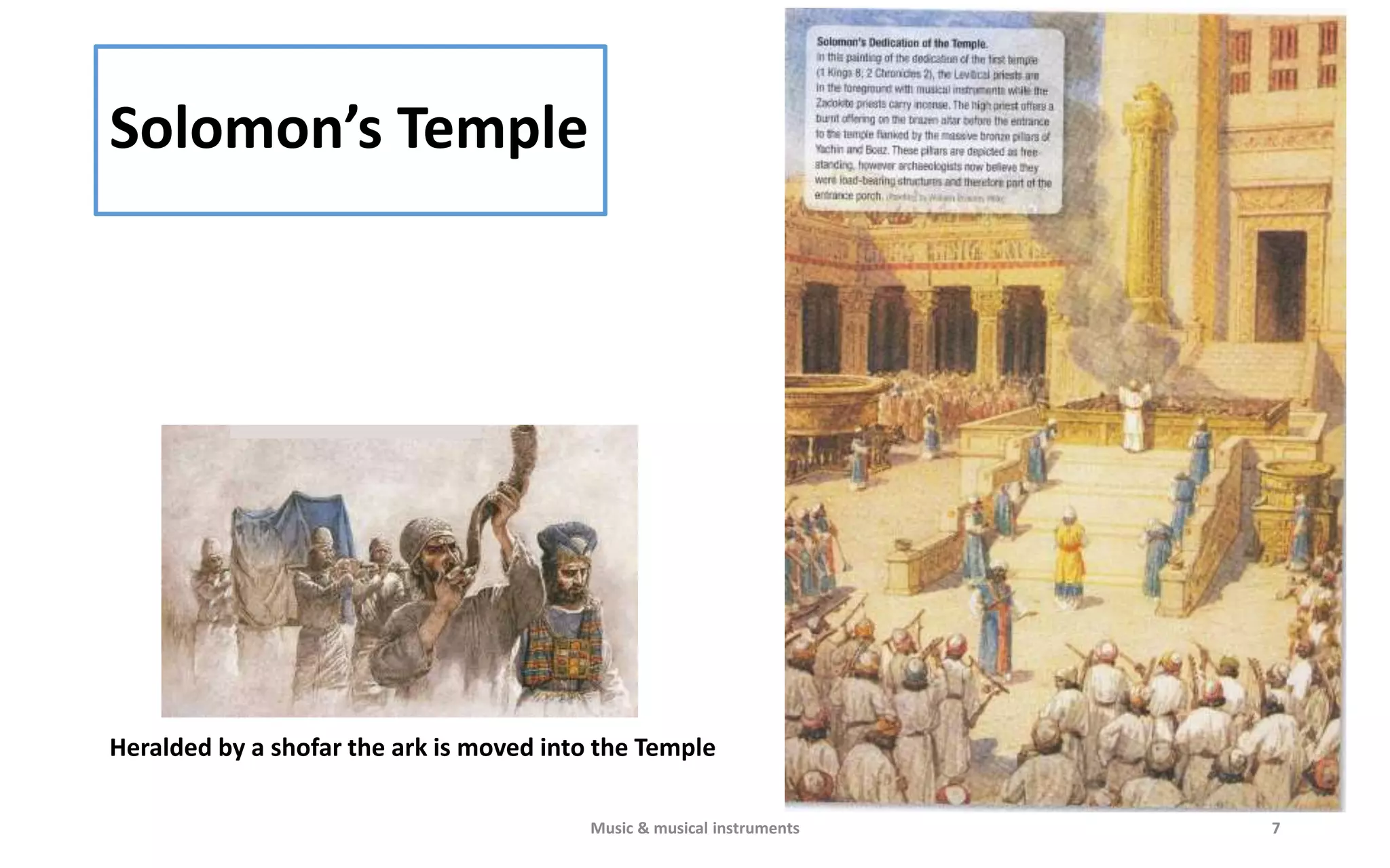 Music and musical instruments in bible times | PPTX