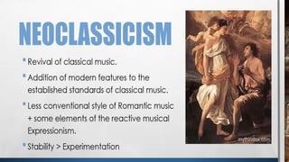 MUSIC NEOCLASICISM Grade 10 20th CEntury | PPT