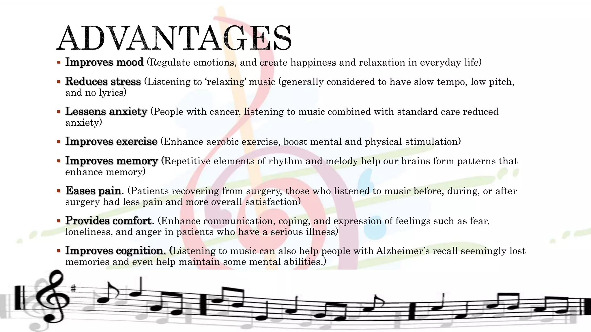 Music and the memory | PPTX