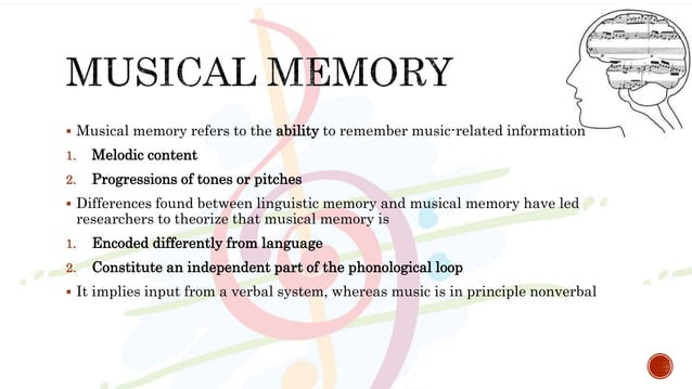 Music and the memory | PPTX | Brain and Nervous System Disorders ...