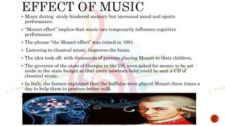 Music and the memory | PPTX
