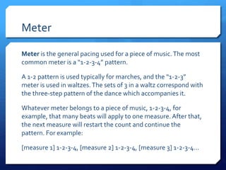 Music Appreciation Tutorial #1: Music Notation Basics | PPTX