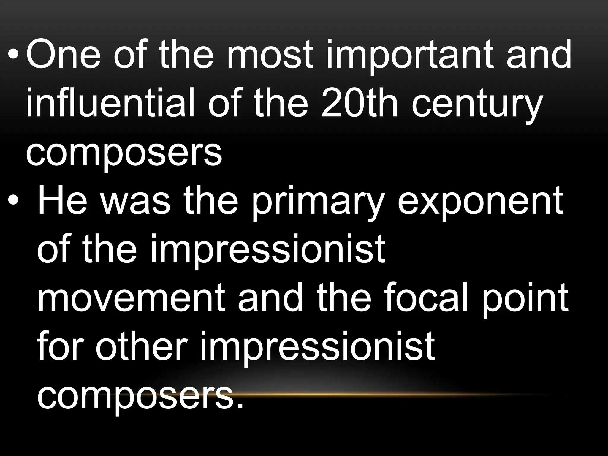 Music of 20th century music10-q1 | PPTX