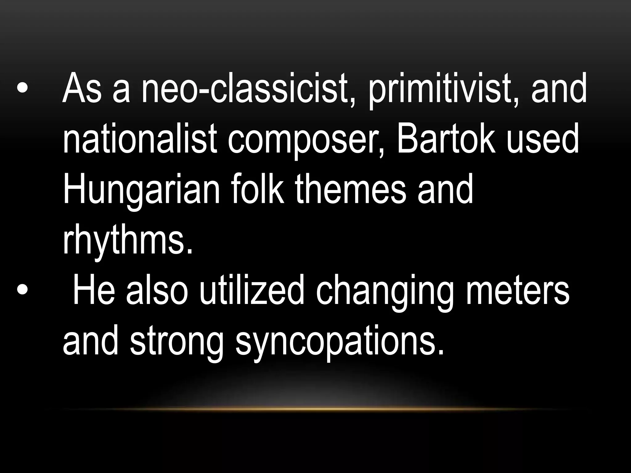 Music of 20th century music10-q1 | PPTX