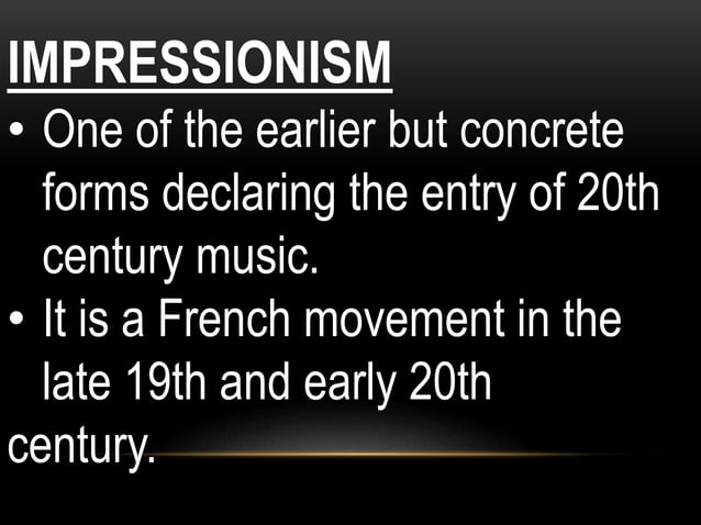 Music of 20th century music10-q1 | PPTX