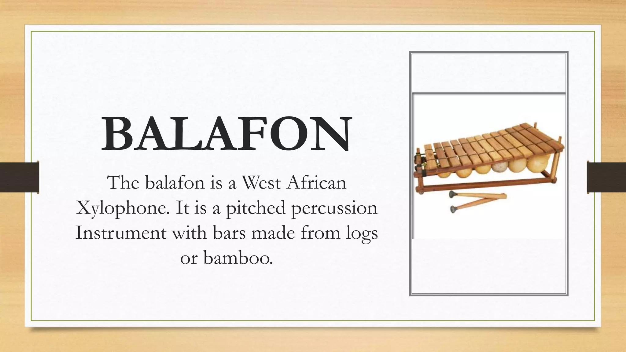 Music of africa | PPTX