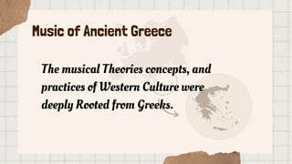 Music of Ancient Greece power point presentation | PPT