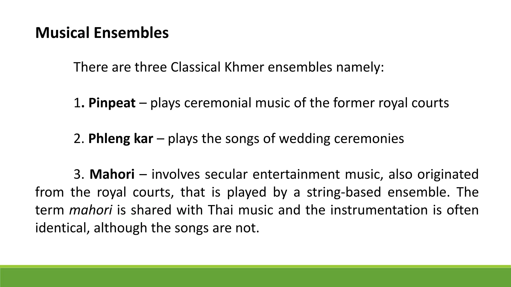 Music of cambodia | PPTX