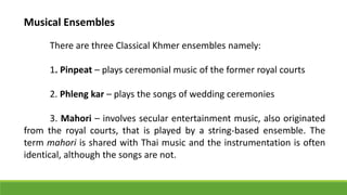 Music of cambodia | PPTX