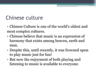 Music of china | PPT
