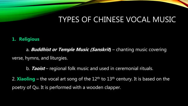 Music of china | PPTX