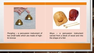 Music of china | PPTX | Music | Entertainment