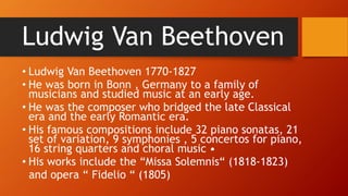 Music of Classical Period (1750-1820) | PPTX