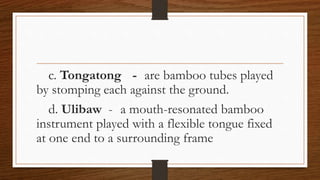 Lesson 1 Music of cordillera (2nd Quarter) | PPTX