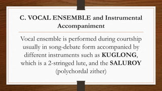 Lesson 1 Music of cordillera (2nd Quarter) | PPTX