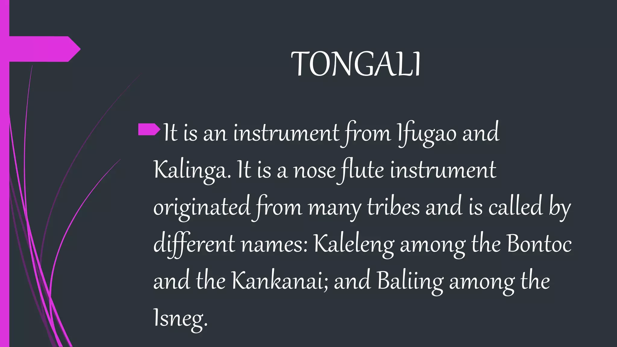 Music of cordillera | PPTX