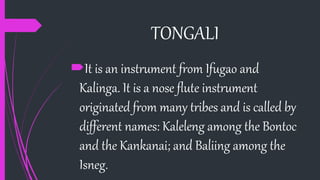 Music of cordillera | PPTX