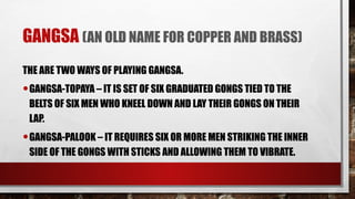 MAPEH MUSIC 7 - MUSIC OF CORDILLERA.pptx | Music | Entertainment