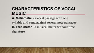 MUSIC OF CORDILLERA, Mindoro, Palawan,.pptx