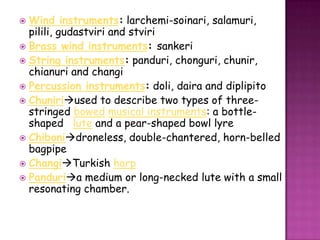 Music of georgia | PPTX