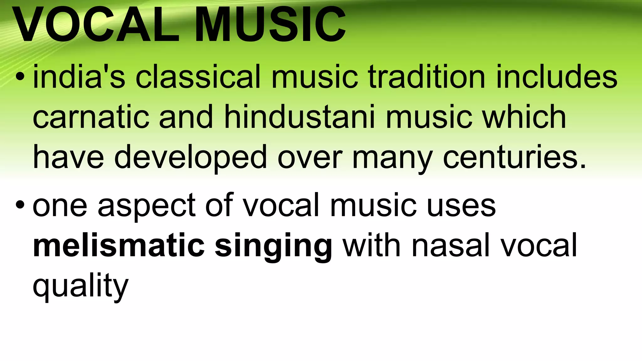 Music of india (grade 8 mapeh music lesson) | PPTX