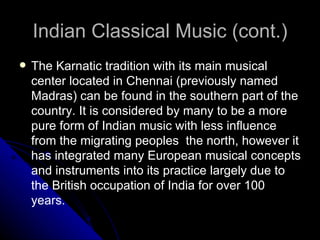 Music of india powerpoint | PPT