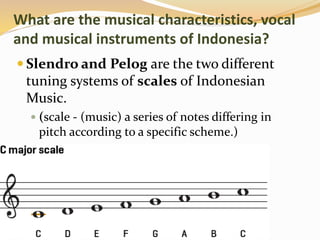 Music of indonesia | PPTX